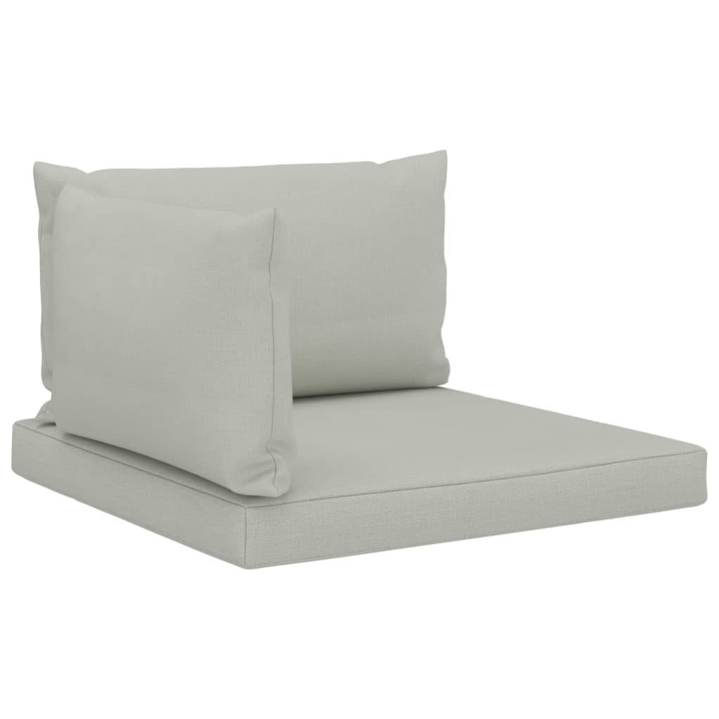 VidaXL Cuscini per Divani su Pallet 3 pz Beige in Tessuto | Leroy Merlin