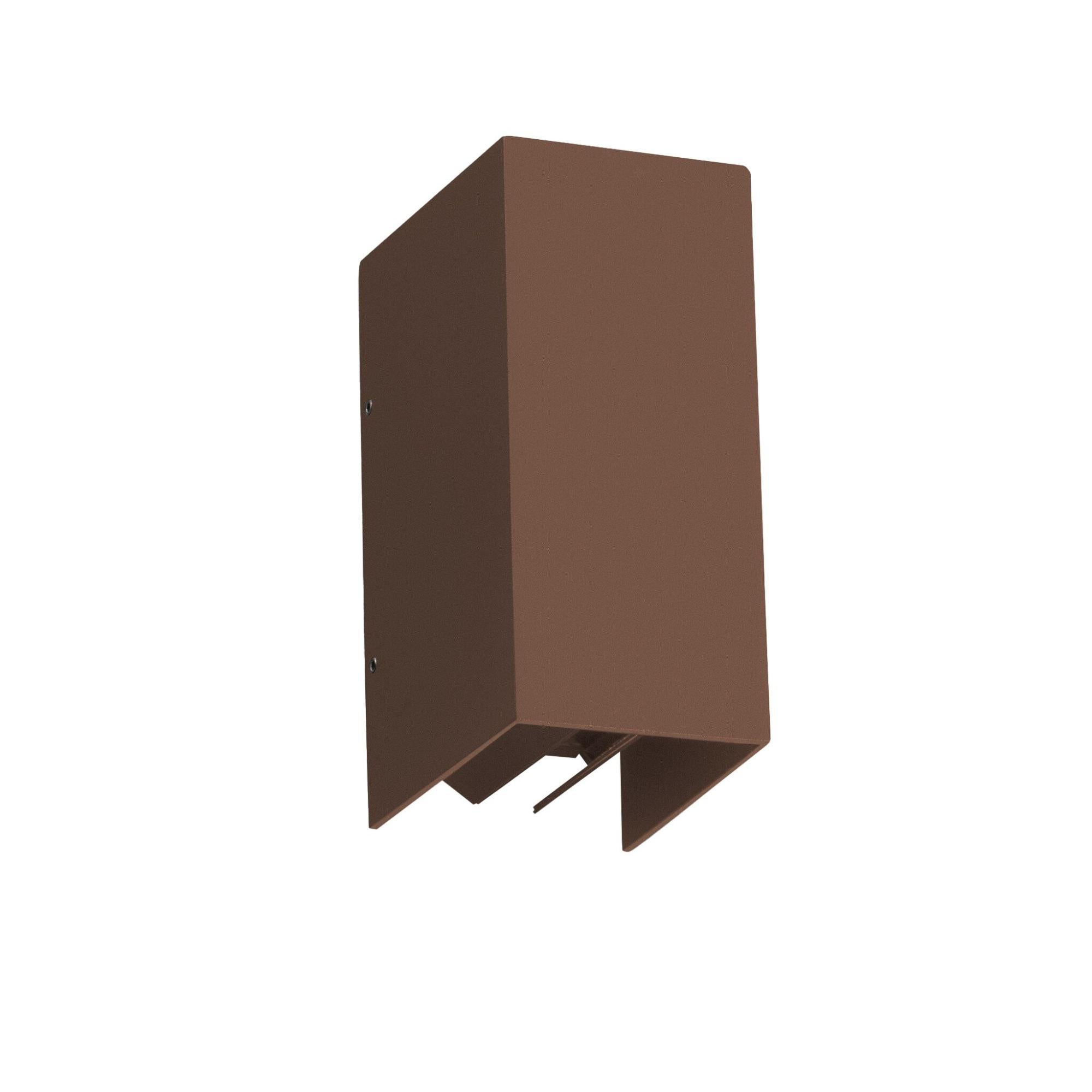 BLIND Lampada da parete marrone ossido | Leroy Merlin