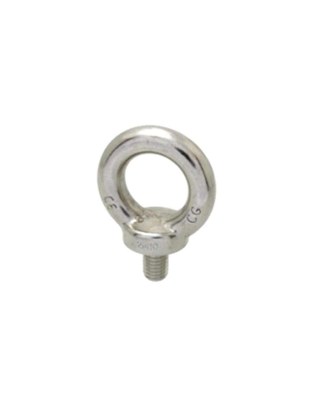 Vis A Anneau Din 580 Inox A2 Diam.6 - Boite De 25 - | Leroy Merlin