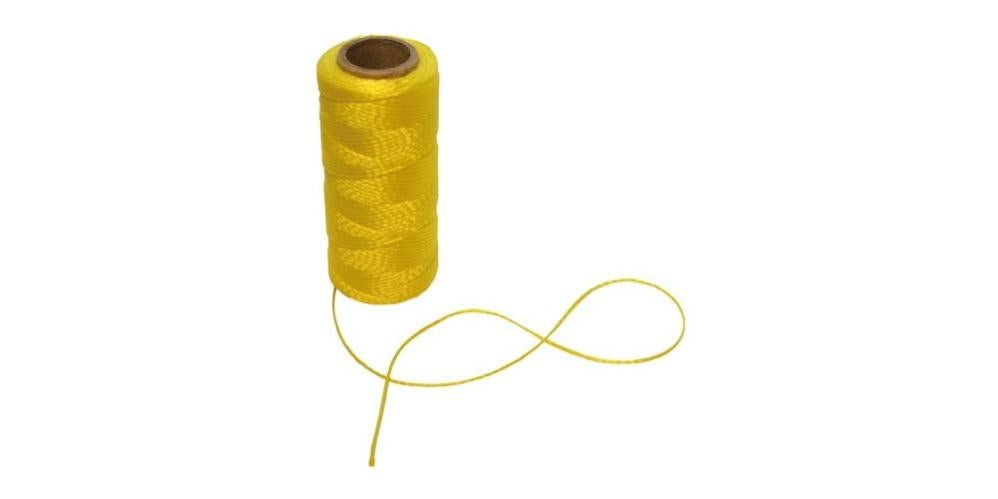 Toolland MASONRY ROPE - Ø 1.2 mm - LENGTH 100 m - YELLOW | Leroy Merlin
