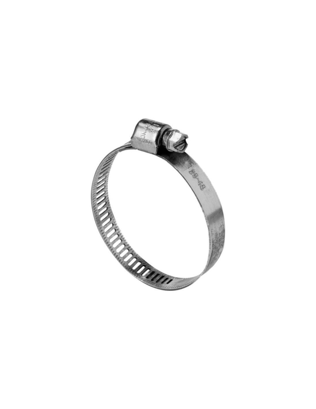 Collier Bande Ajouree Tout Inox Larg 5 Fx5 010-019 Bp50 | Leroy Merlin