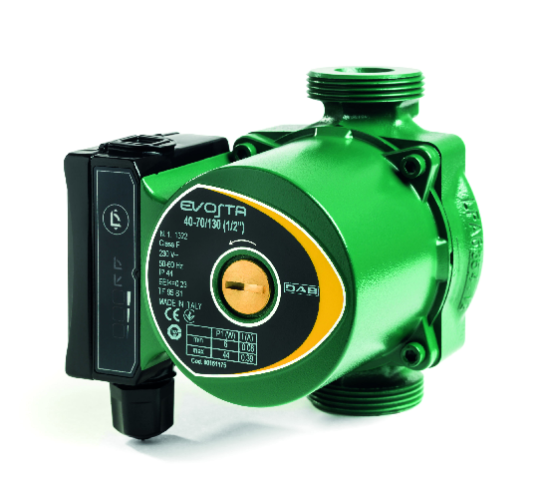 Circulateur chauffage électronique EVOSTA 40-70/130 mâle mâle 1"1/2 - EVA4070130 - Thermador ...