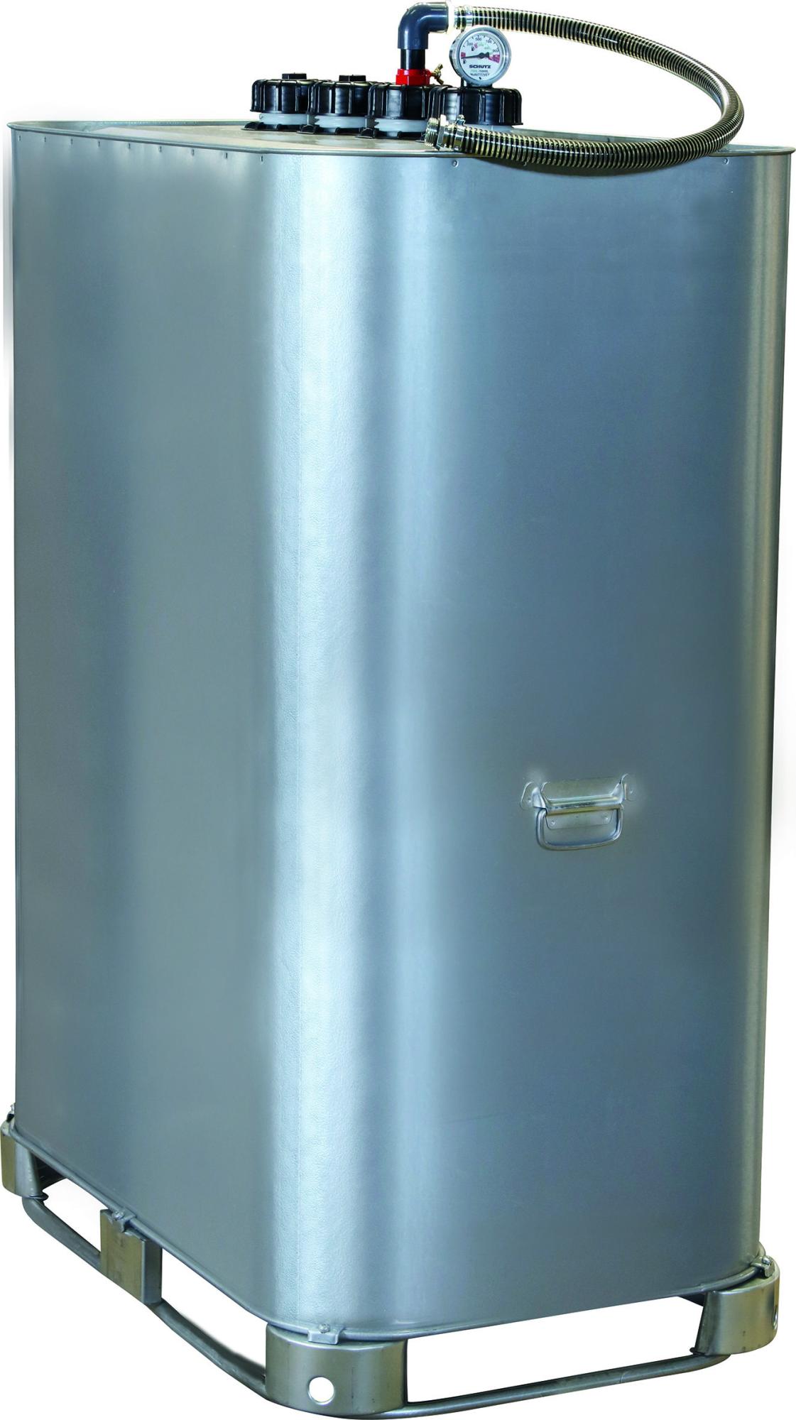 CUVE STOCKAGE FUEL GASOIL GNR UN-ADR GALVA DOUBLE PAROIE 999L PRE ...