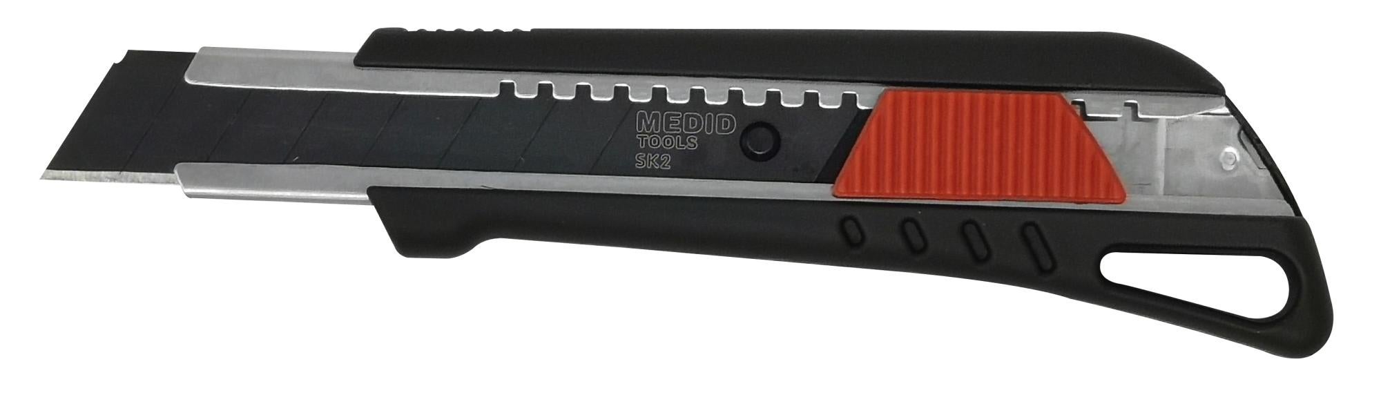Medid coltello cutter professionale 18mm soft black | Leroy Merlin