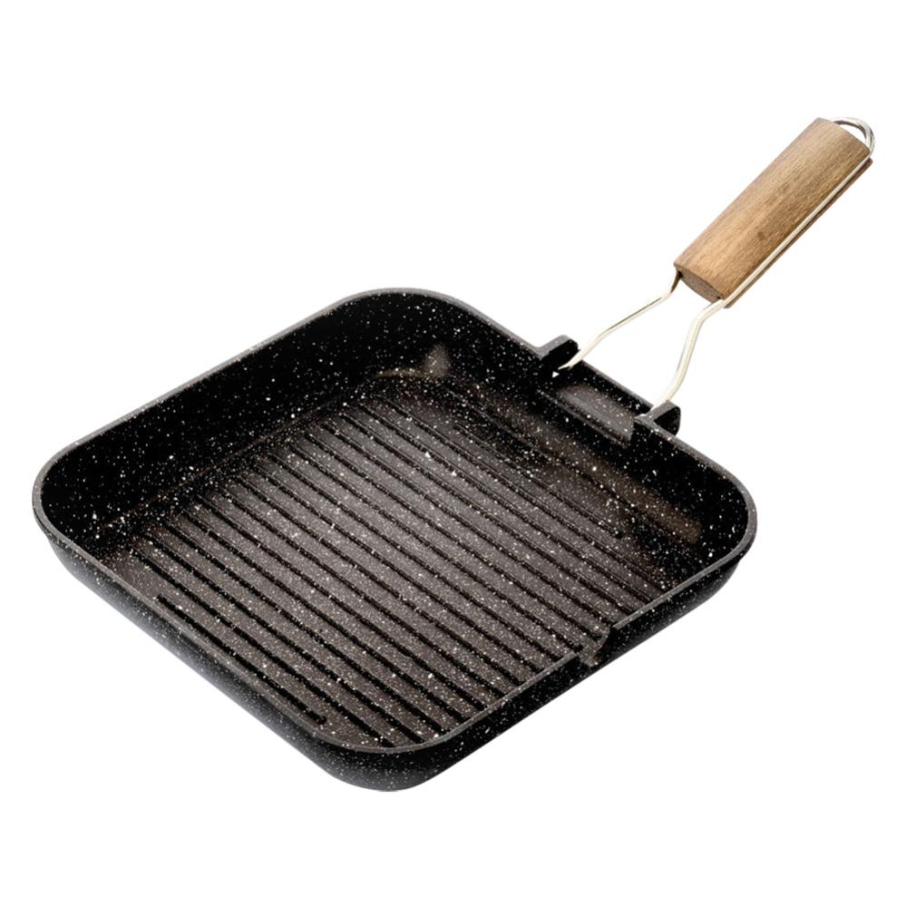 Sartén grill modelo 'Fassona' 26 x 26 cm | Leroy Merlin