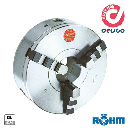 Mandrino Autocentrante Per Tornio 3+3 Griffe Zg 200 Mm 100000 Rhm Rohm ...