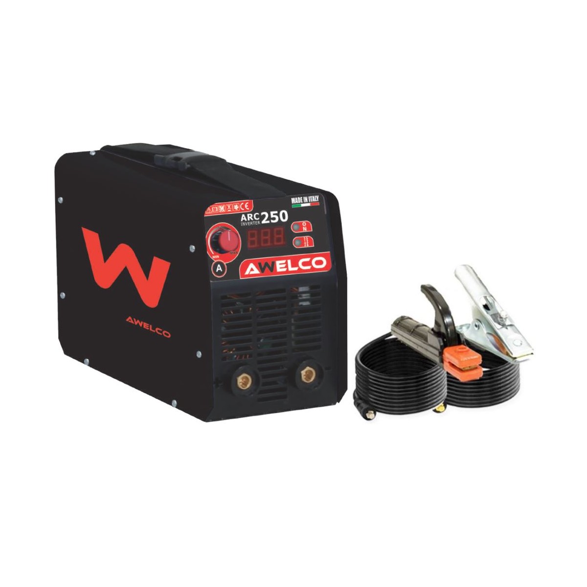 Poste à souder inverter ARC 250 Soudure à l'arc acier-fonte-inox diam 1 ...