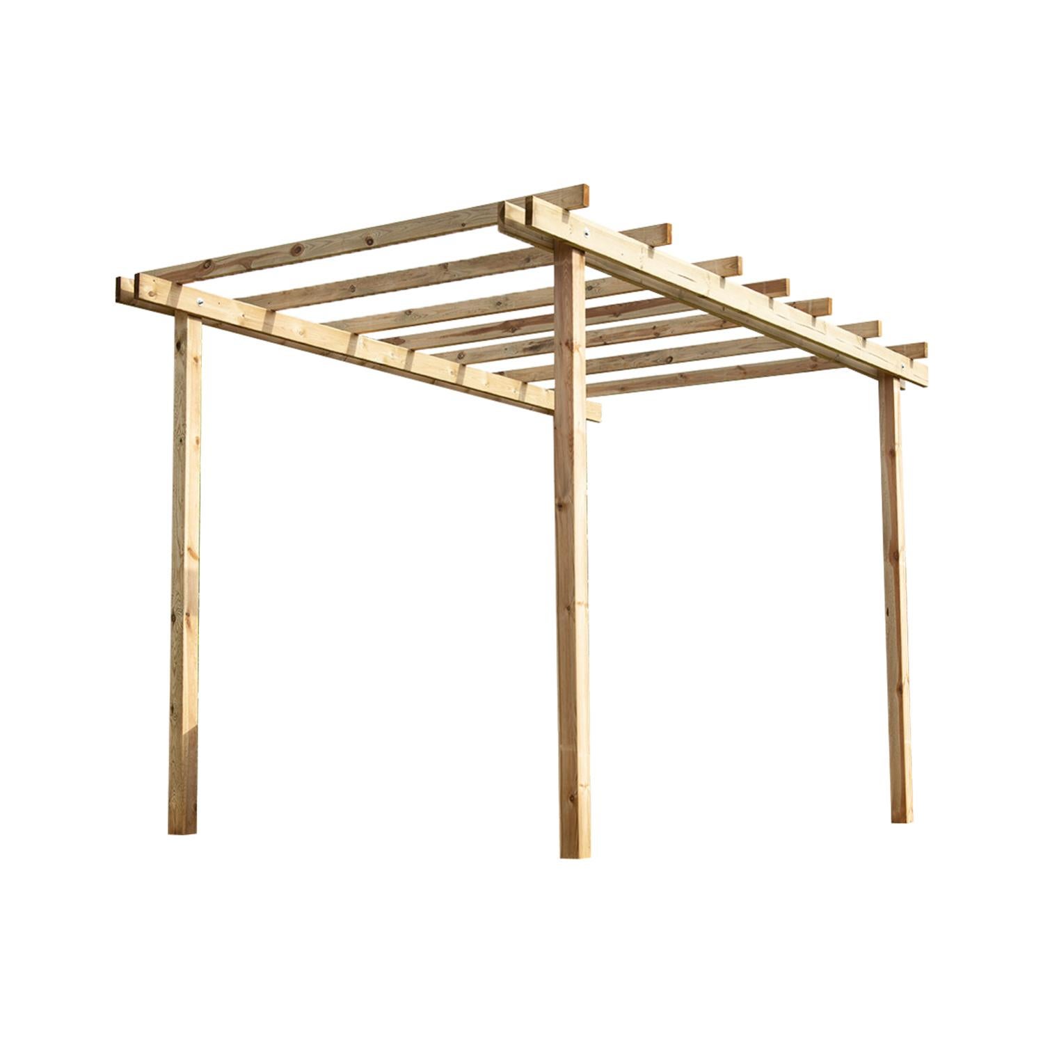 Pergola Autoportante 300x400 Cm In Legno Di Pino Massello | Leroy Merlin