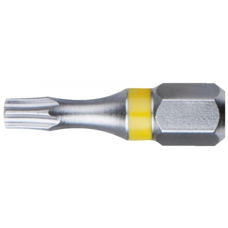 KS TOOLS 918.3516 Boite de 5 embouts de vissage à code couleur TORSIONpower®, L. 25 mm - 1/4 ...
