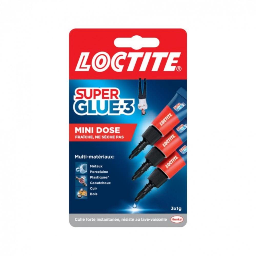 Super colla 3 cianoacrilato LOCTITE, 3 X 1GR | Leroy Merlin