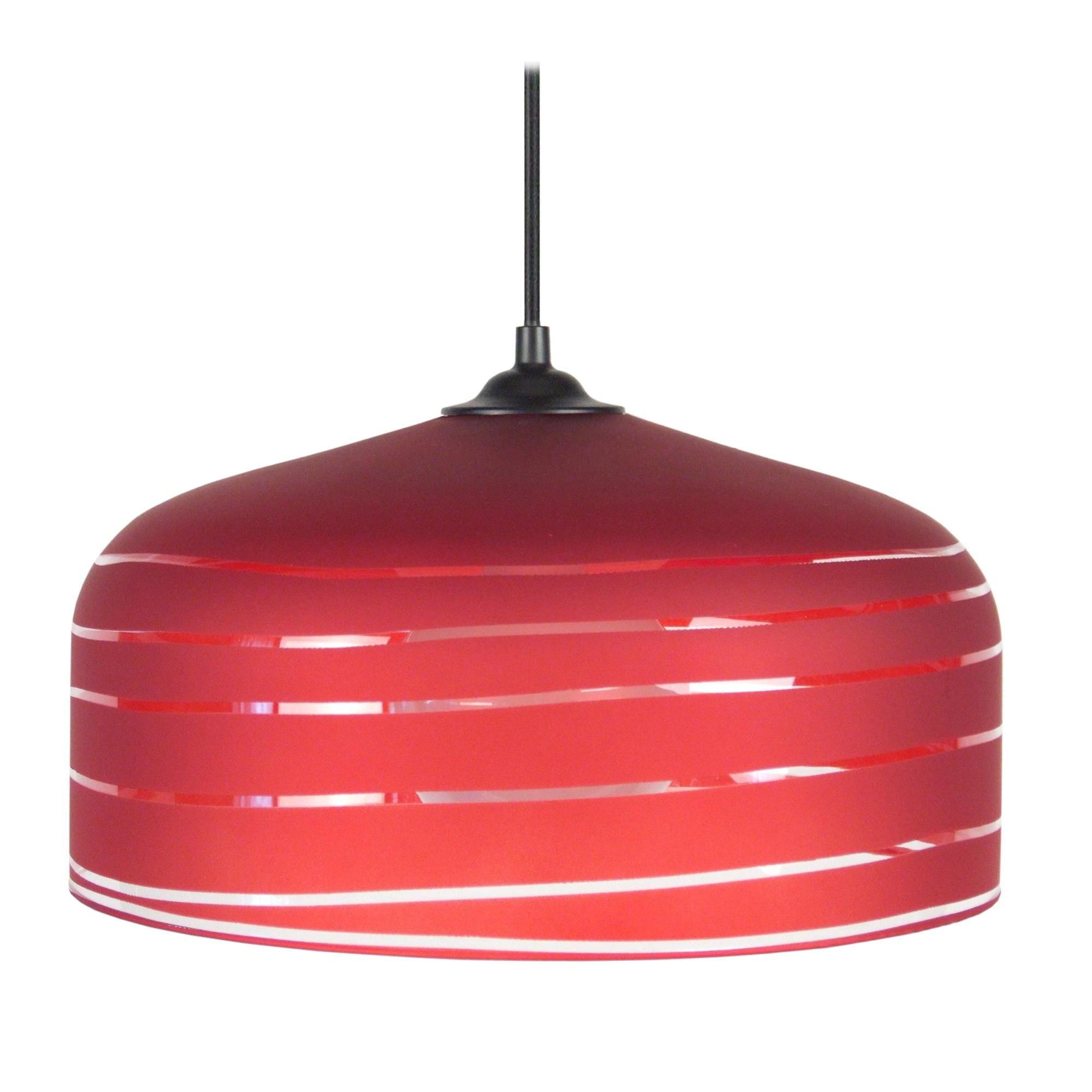 TESTO - Lampada a sospensione tondo vetrorosso | Leroy Merlin