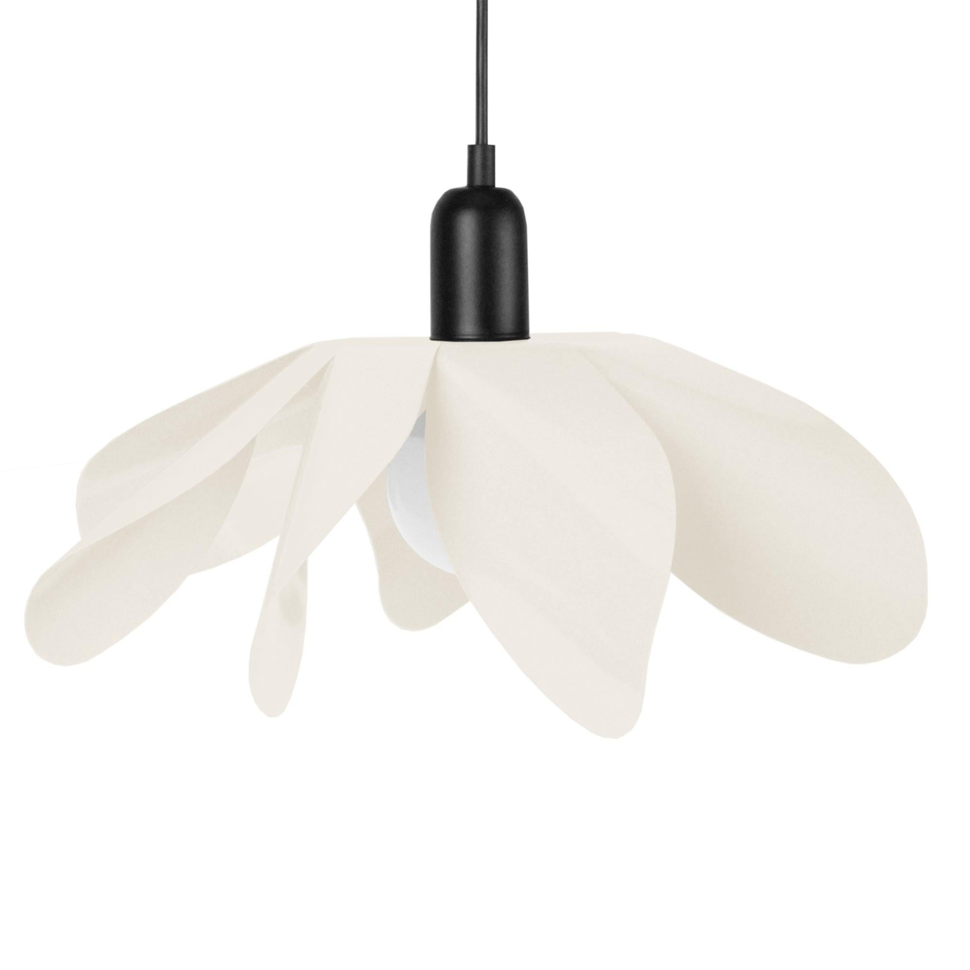 BLOMMA - Lámpara colgante redondo metal crema | Leroy Merlin