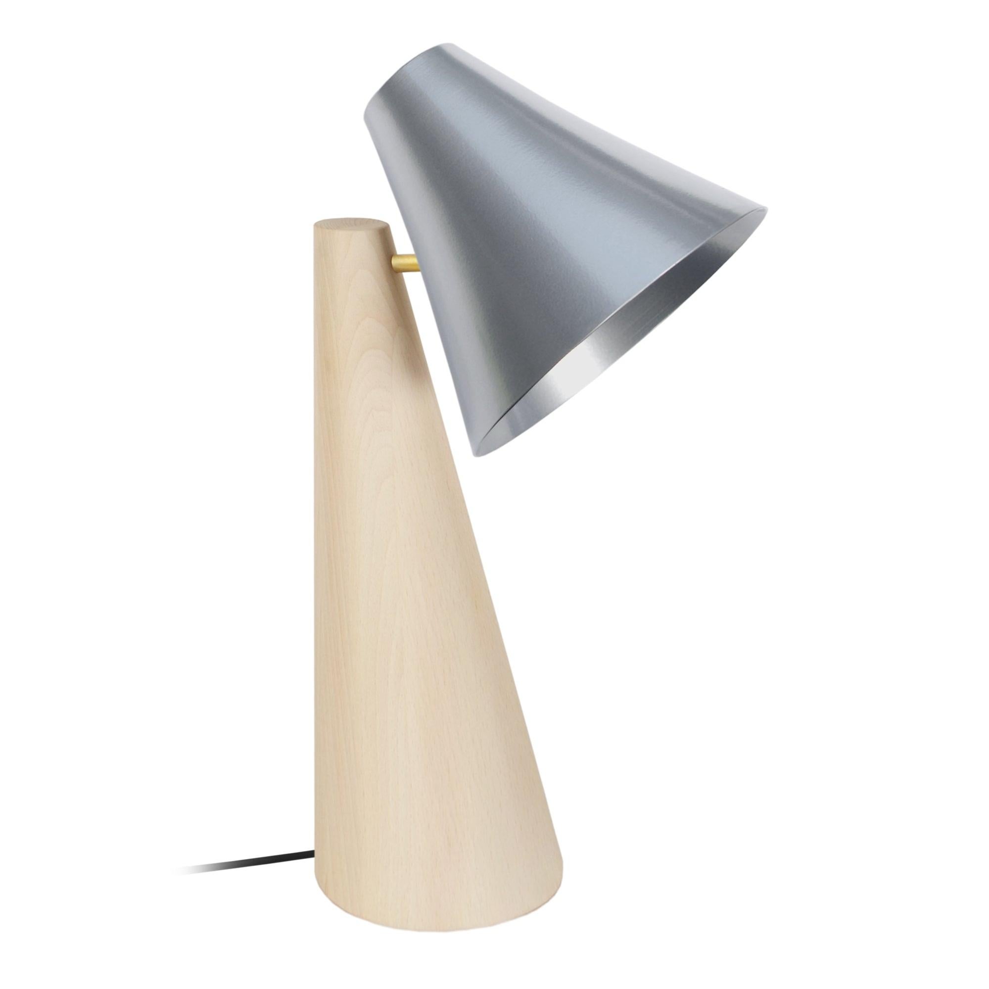 Lampe de bureau TOSEL NILLO métal naturel,doré D 25 x H 42 cm | Leroy ...