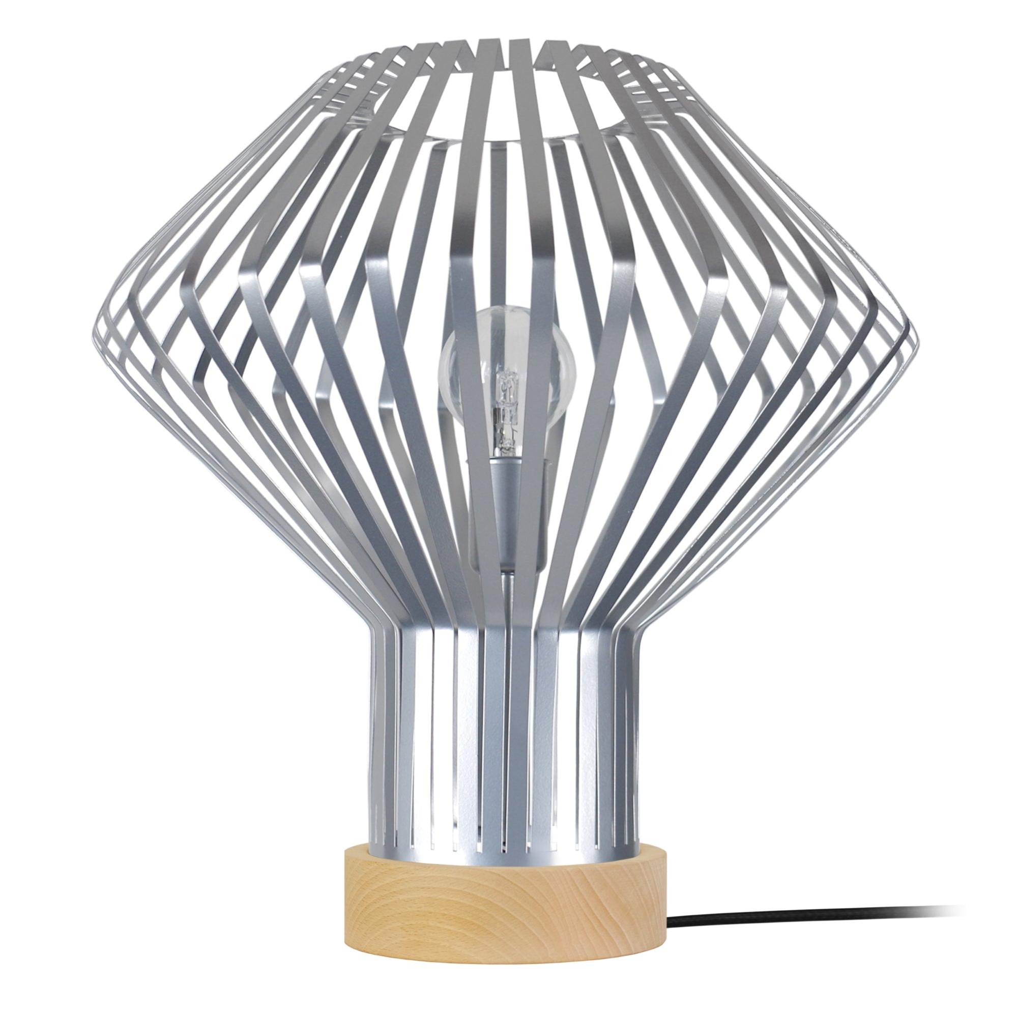 Lampe a poser TOSEL LAM.ZERMATT métal naturel D 36 x H 35 cm | Leroy Merlin