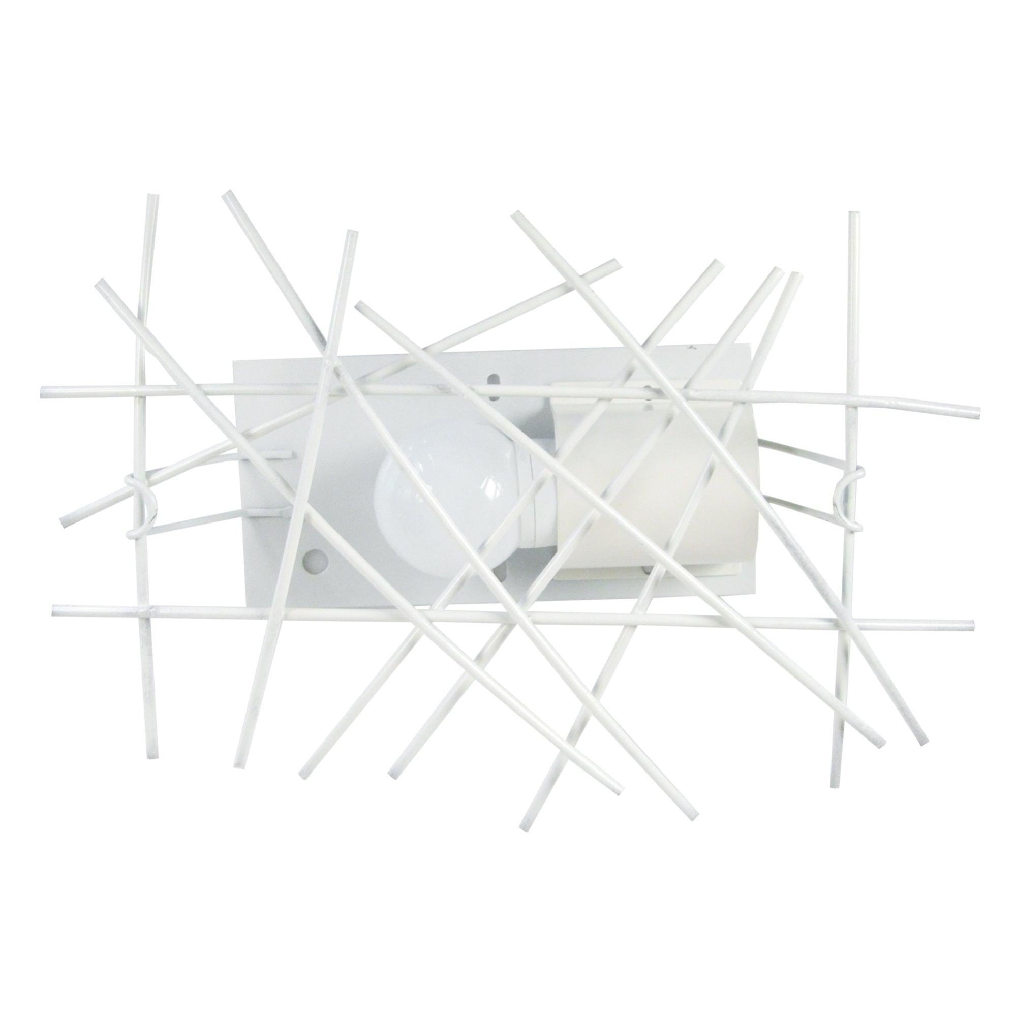 INCERTUS - Applique rettangolare metallobianco avorio | Leroy Merlin