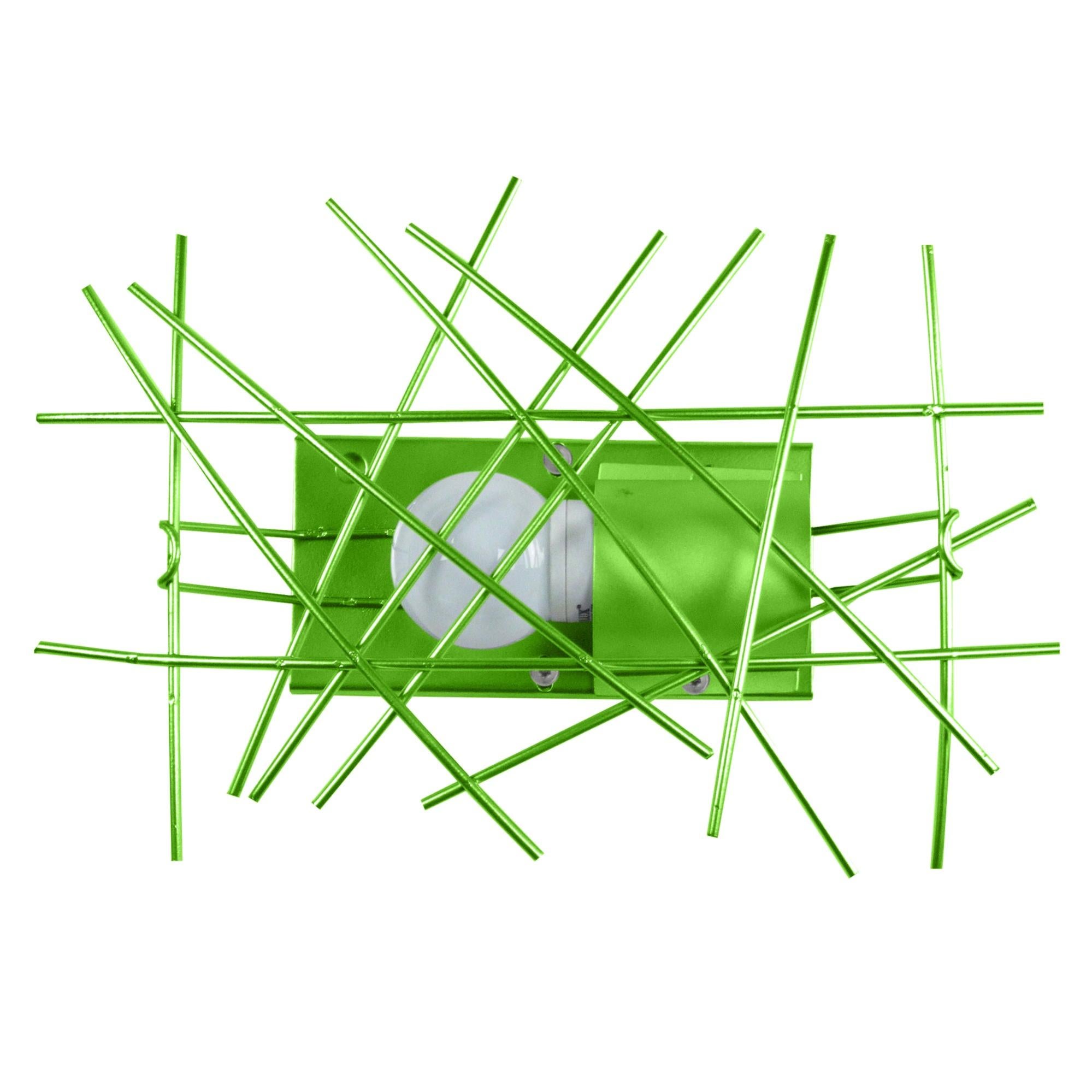 INCERTUS - Applique rettangolare metalloverde | Leroy Merlin