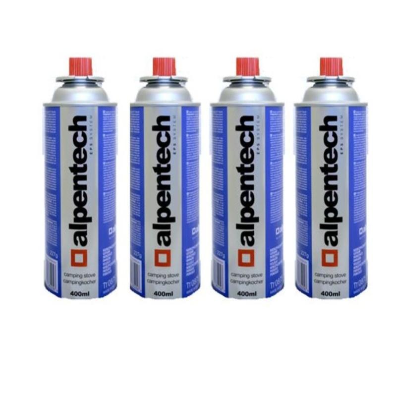 Cartuccia di gas da campeggio 4 x 227 g Alpentech Butano UN2037 ...