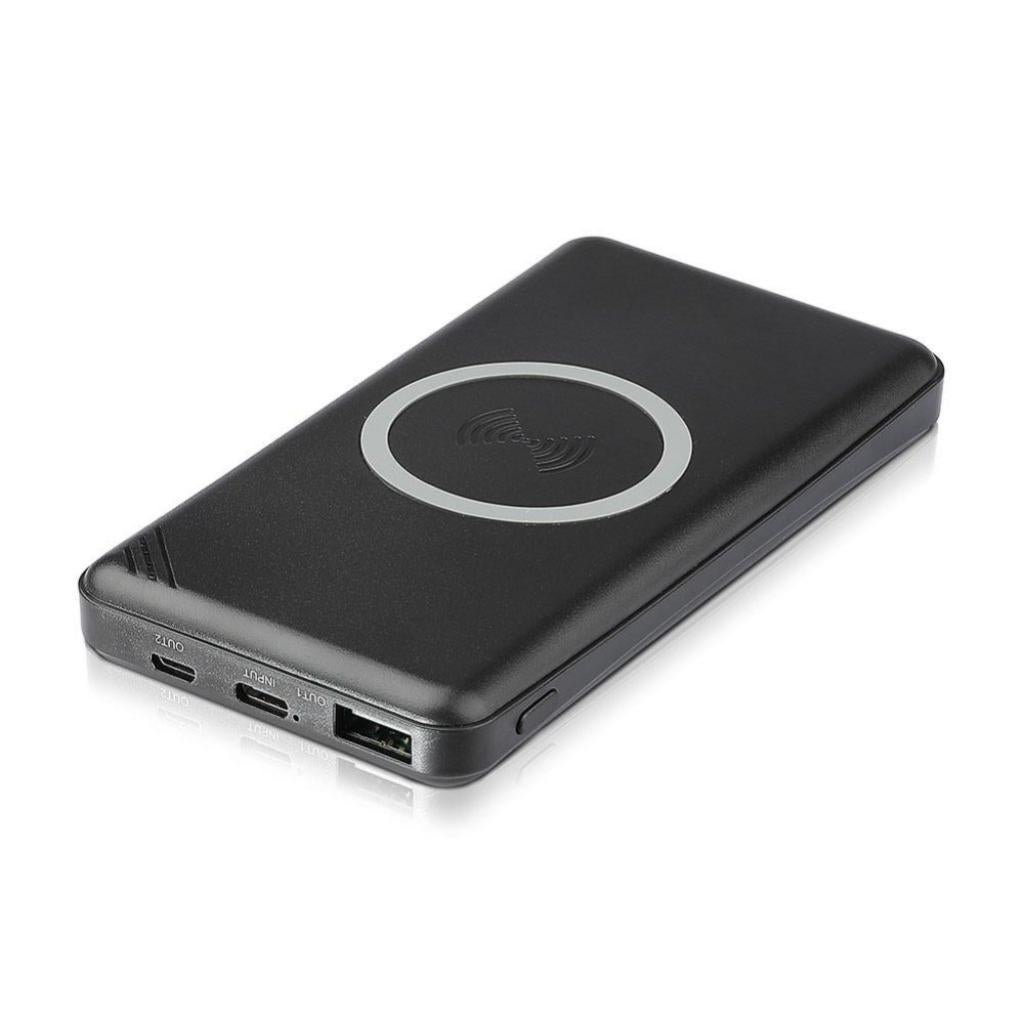 Power Bank 10.000 mAh con Ricarica Wireless e USB Tipo C Colore Nero ...