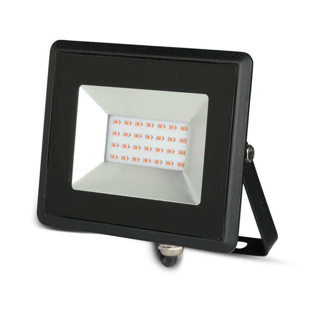 Projecteur LED SMD 20W sÃ©rie E couleur rouge IP65 | Leroy Merlin