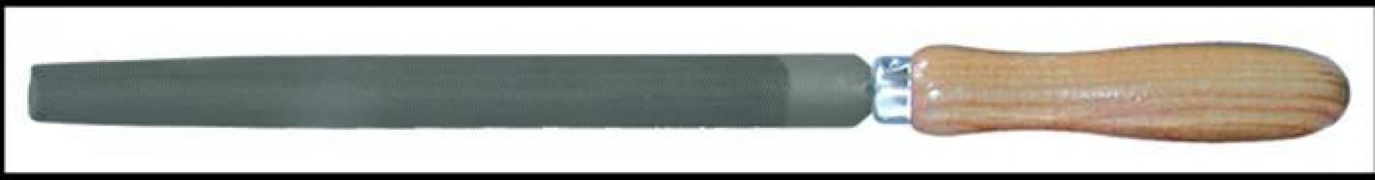 Lima semicircular, mango de madera, 250 mm, Bastard | Leroy Merlin