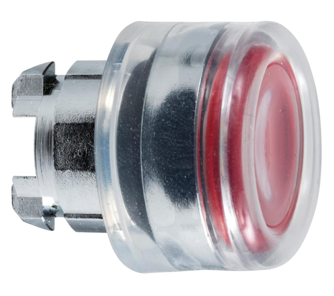 Testa pulsante luminoso ø22 led rosso schneider | Leroy Merlin