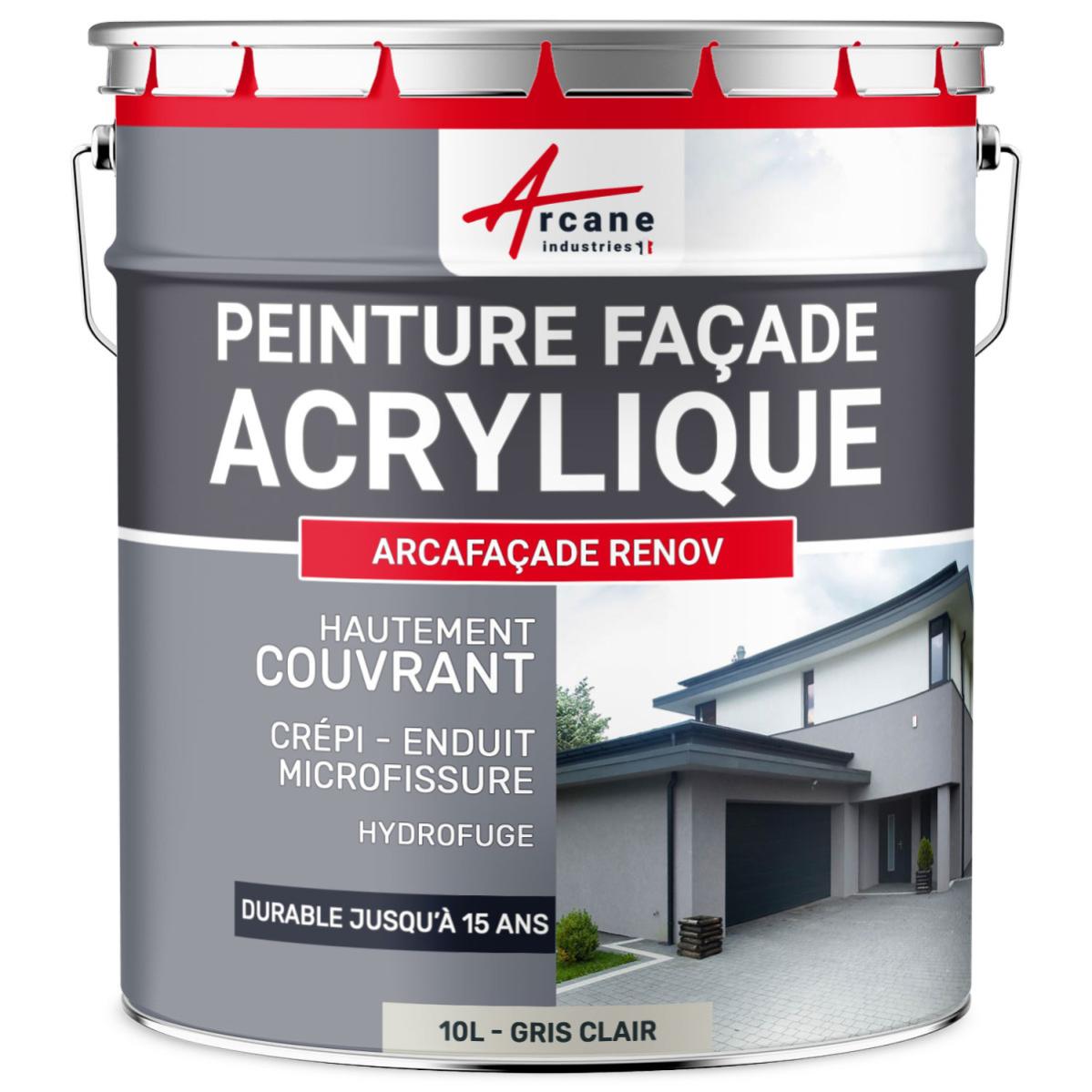 Vernice acrilica per facciate per intonaco - ARCAFAÇADE RENOV-10 L (+ o ...