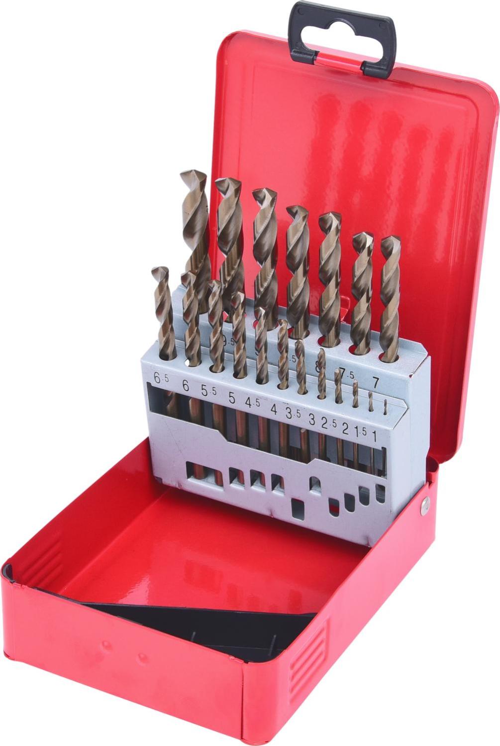 KS TOOLS Serie di punte elicoidali HSS-G Co 5,19pz.1-10mm | Leroy Merlin