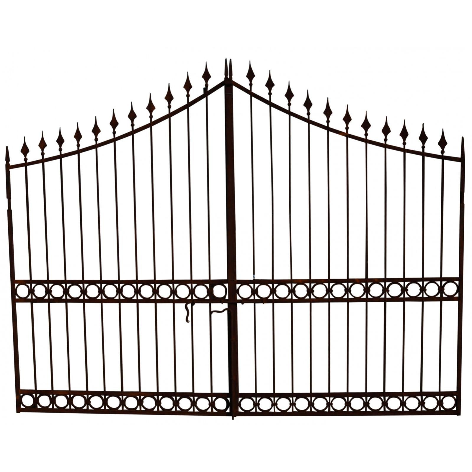Cancello in ferro pieno L350xPR10xH288 cm. Made in Italy | Leroy Merlin
