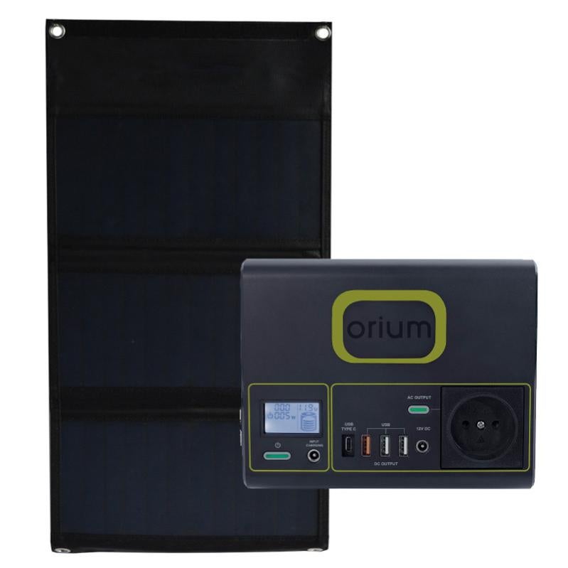 Orium - Pack Station D'énergie Portative Izywatt 150 Et Panneau Solaire ...