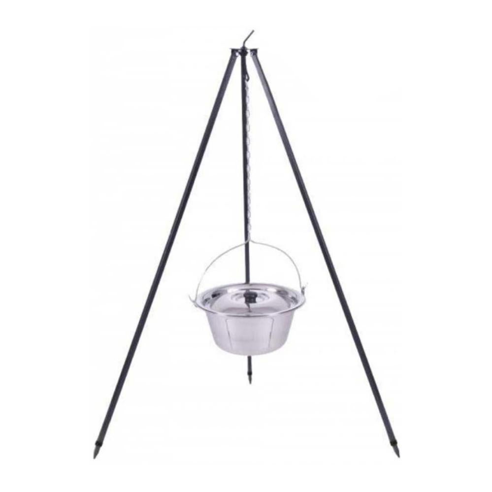 Calderone in acciaio inox su treppiede 10 litri | Leroy Merlin