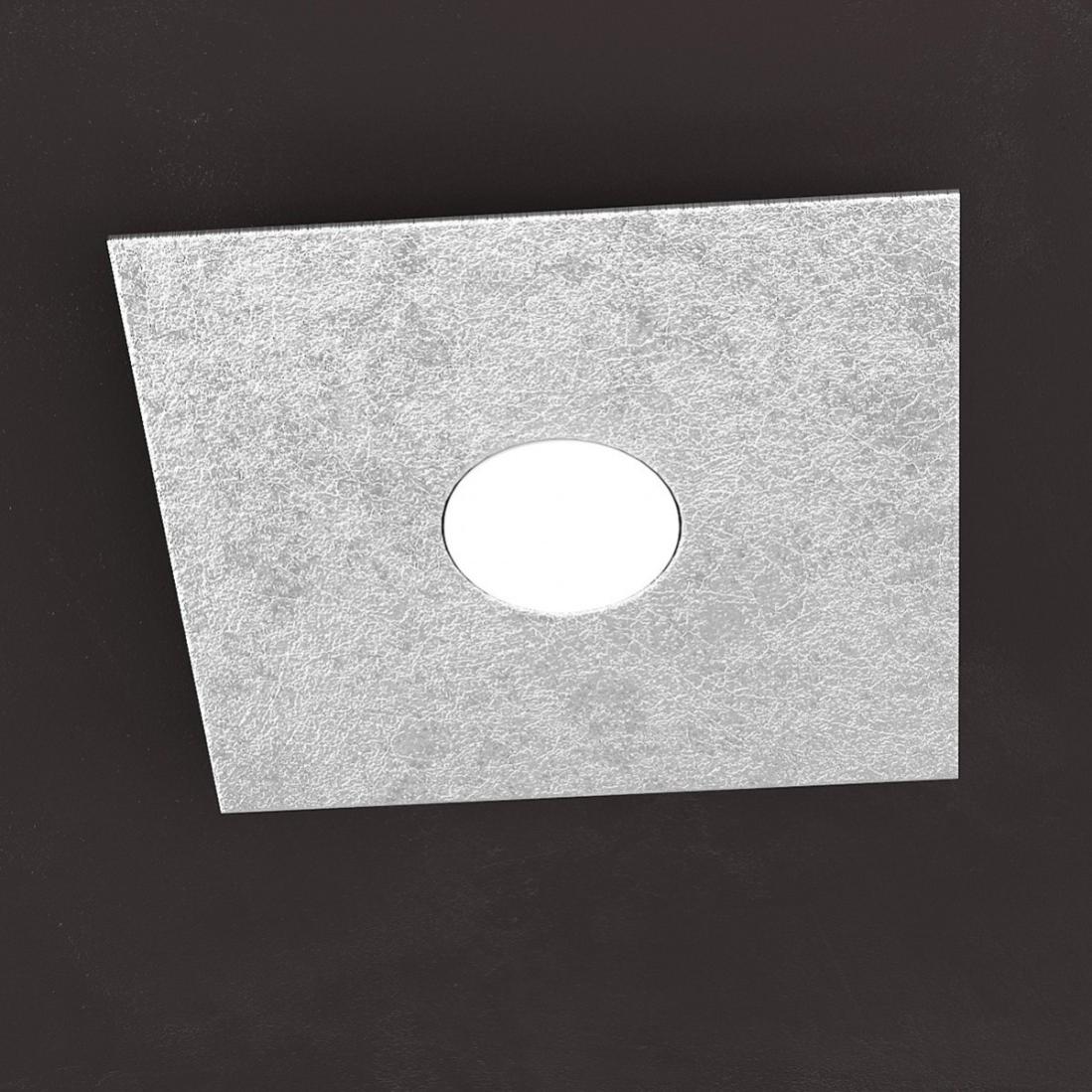 Applique moderno top light eccentric 1156 1l gx53 led metallo lampada ...