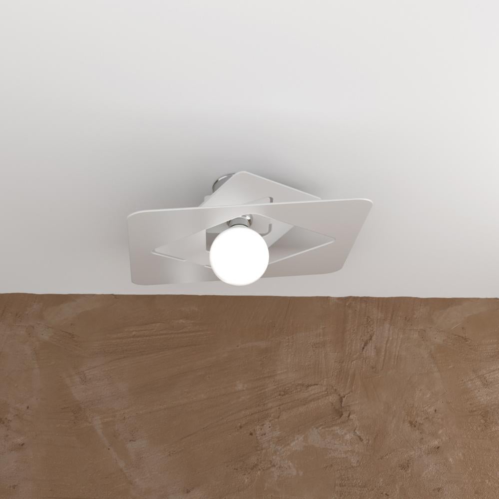 Plafoniera moderna top light wacky 1159 pl45 e27 led metallo lampada ...