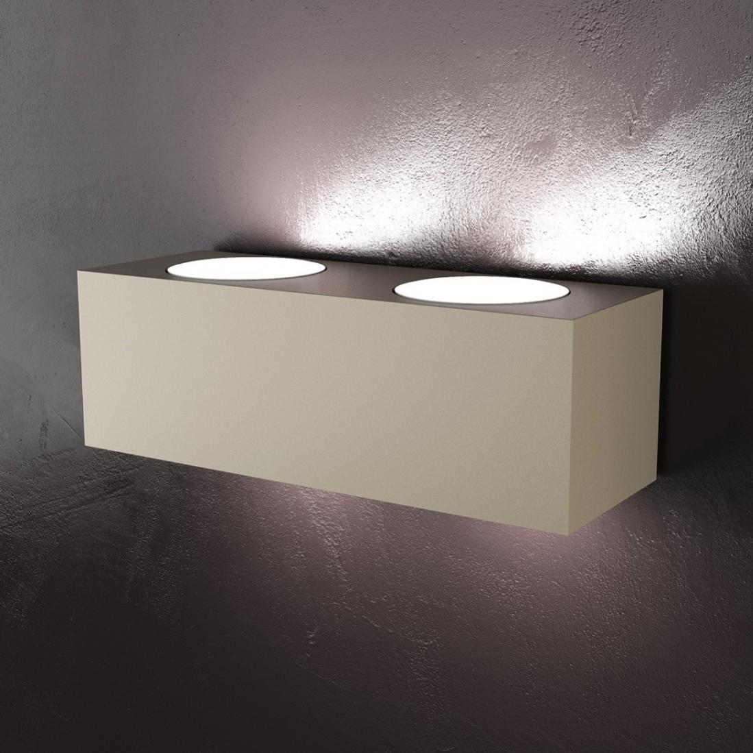 Applique moderno top light eccentric 1156 a4 gx53 led metallo ...