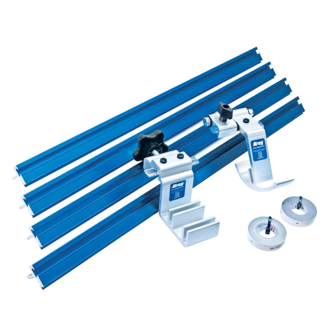 KREG Trak & Stop Jeu de rails, système avec supports métrique - 8 ...