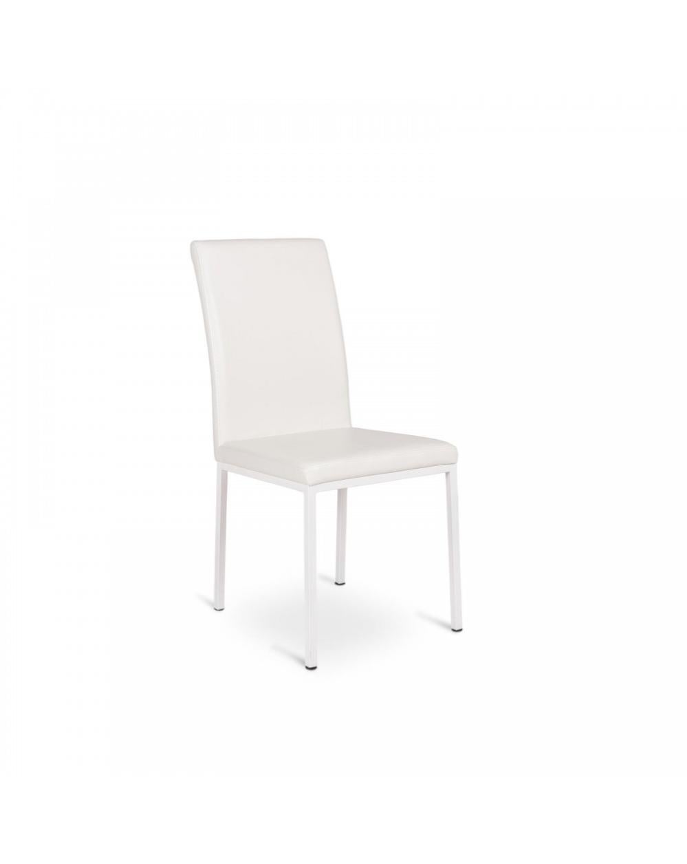 2x Silla Flag STS de polipiel blanca | Leroy Merlin