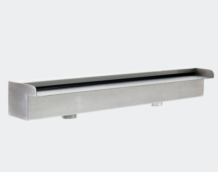 Lame D‘eau Pour Piscine Bassin Étang 120cm Acier Affiné Cascade | Leroy ...