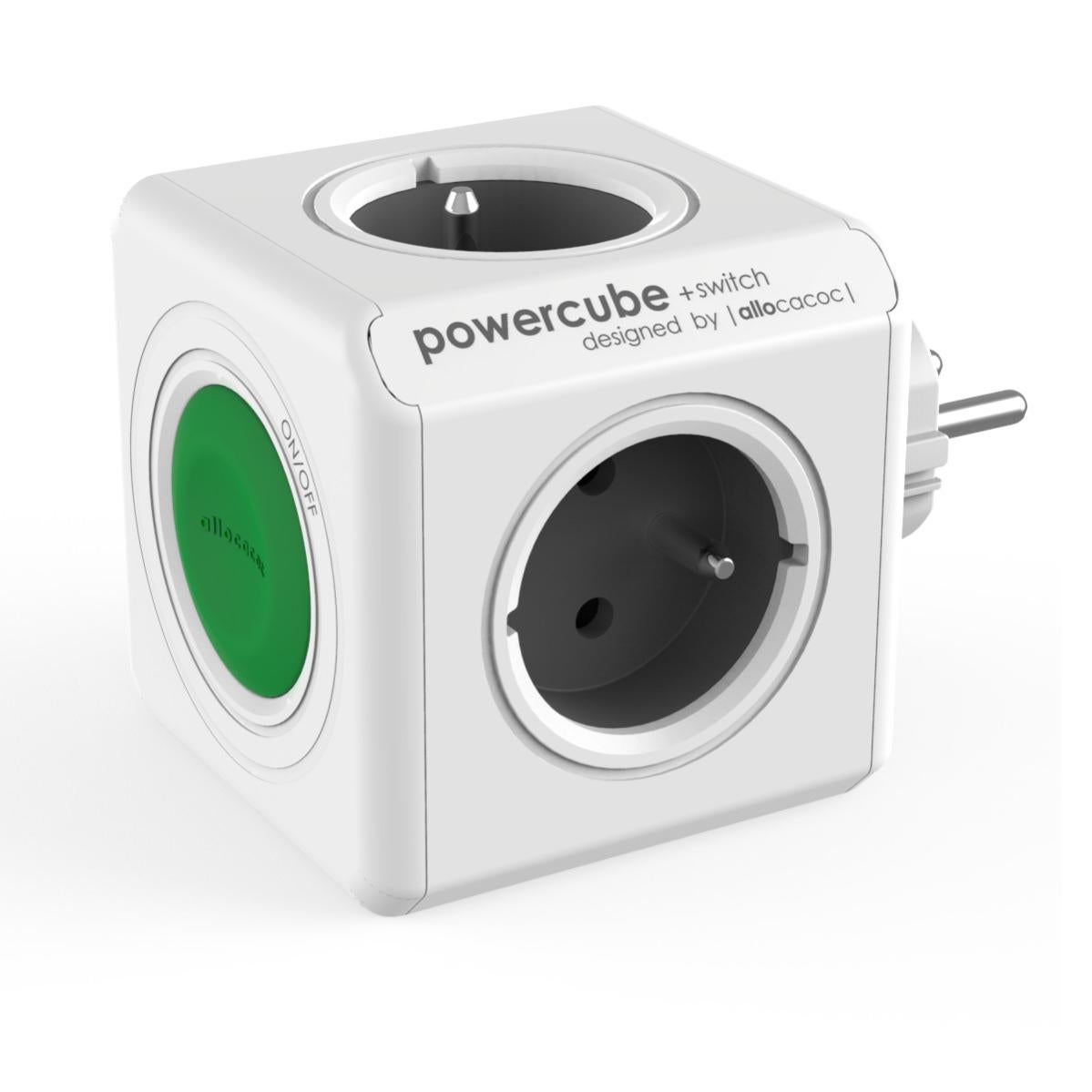 Bloc Multiprise Powercube Original Switch - Allocacoc | Leroy Merlin