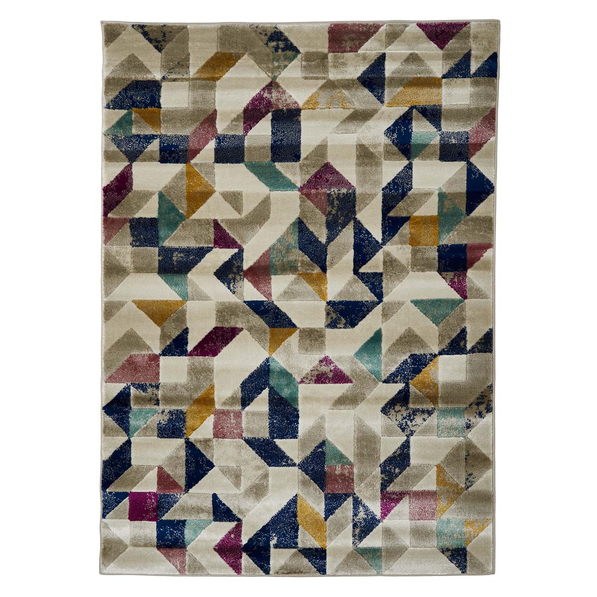 Tappeto salotto stile moderno BOHO HIPPY MULTI 80X150 | Leroy Merlin