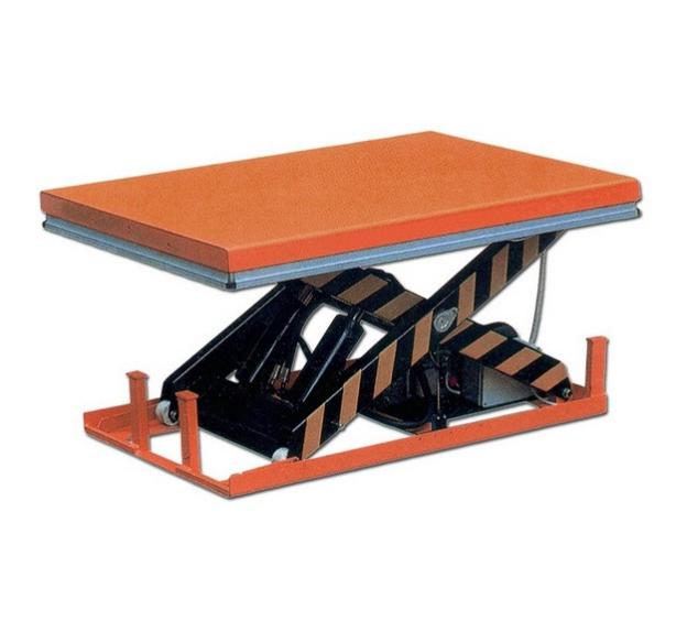Table élévatrice électrique extra-plate 1,1kW 1000Kg HY1001 Stockman ...