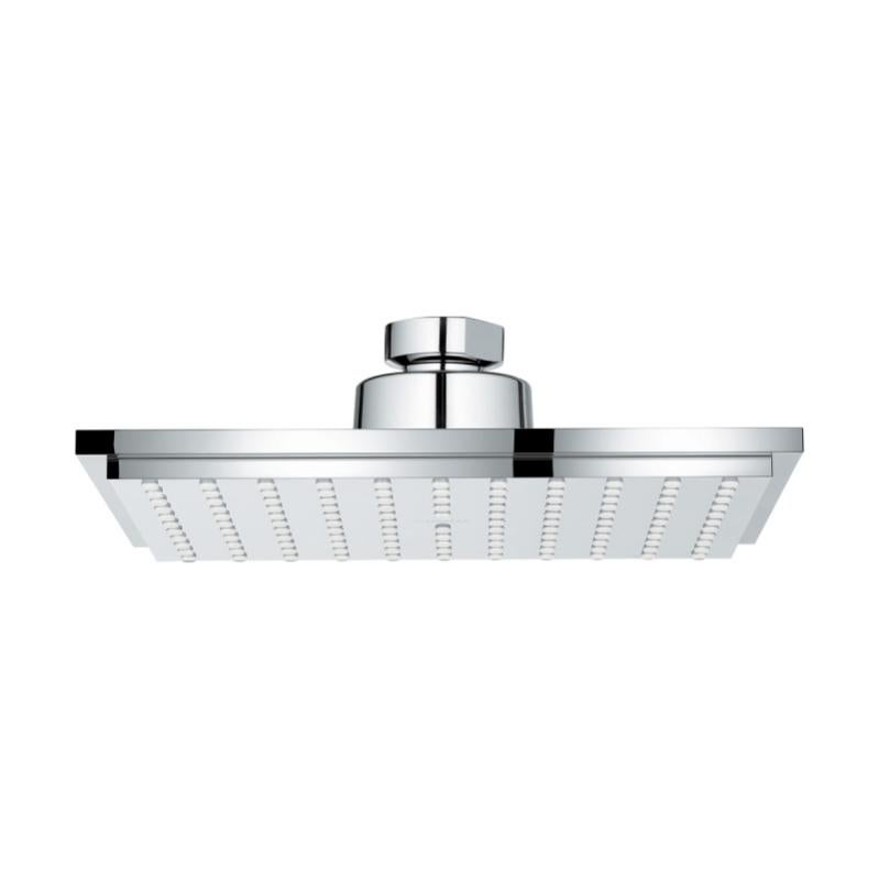 Soffione quadrato EUPHORIA CUBE Monogetto 150x150 | Leroy Merlin