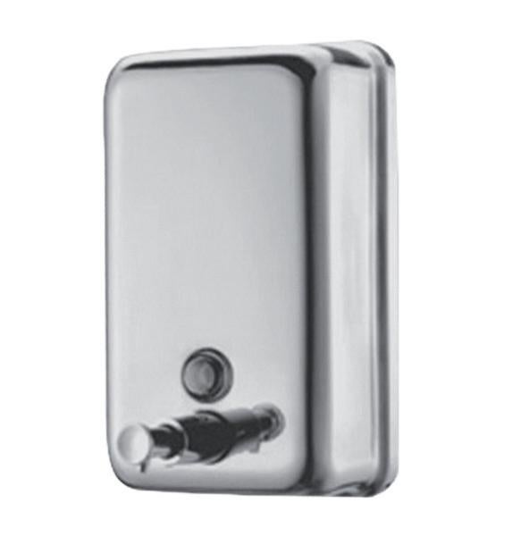 Distributeur de savon liquide mural 1,2L en inox Hypereco Delabie ...