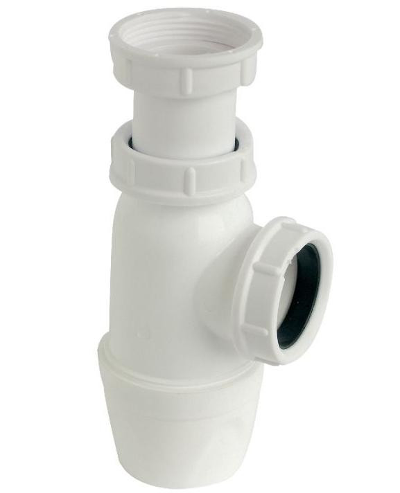 Siphon à culot PVC luxe Diam 40 mm Bossini | Leroy Merlin