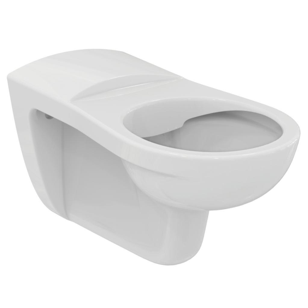 Ideal Standard - Cuvette suspendue rallongée sans bride 70 x 35 cm sans ...
