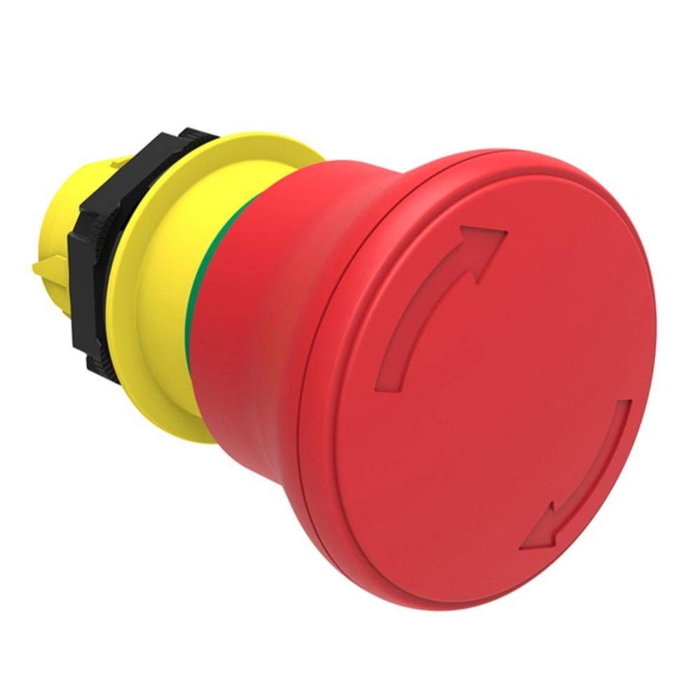 Pulsante a fungo rosso conforme iso 13850 lovato | Leroy Merlin