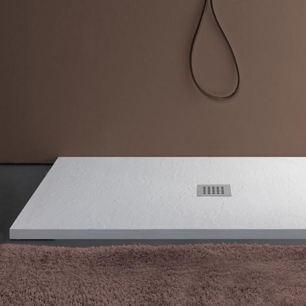 Piatto doccia mineralmarmo effetto pietra made in italy scarico ...