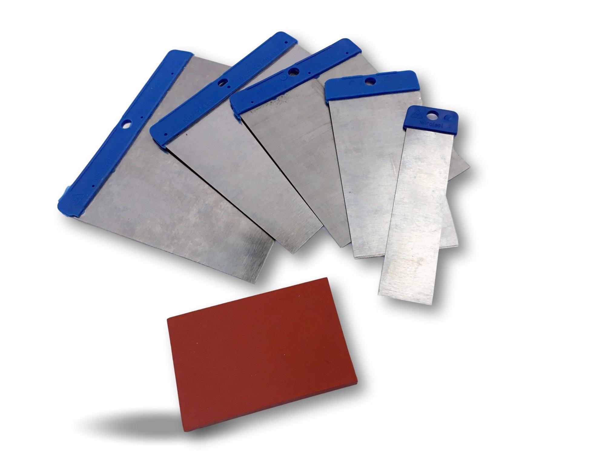 Trousse de couteaux de carrossier | Lot de 3 | Jeu de 5 spatules ...