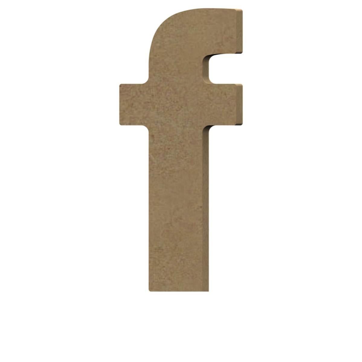 Lettre f minuscule mdf 9cm | Leroy Merlin