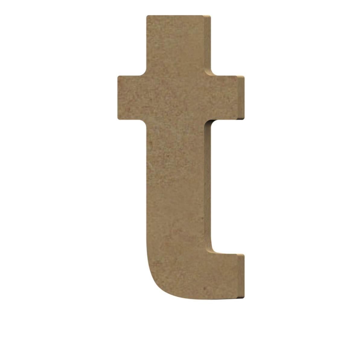 Lettre t minuscule mdf 9cm | Leroy Merlin