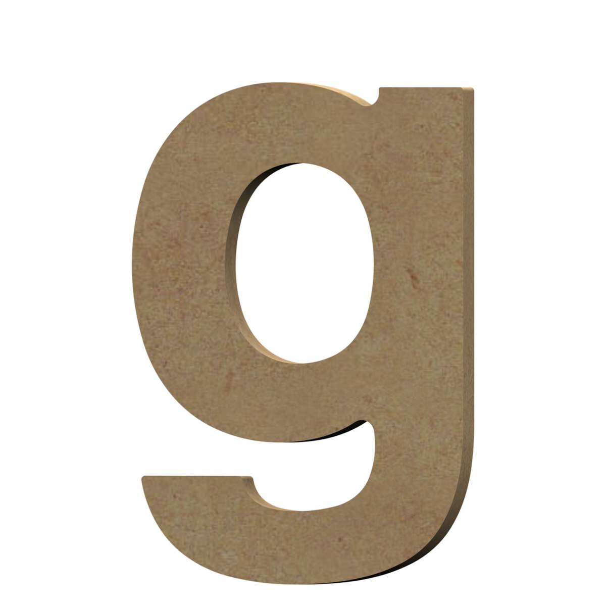 Lettre g minuscule mdf 9cm | Leroy Merlin