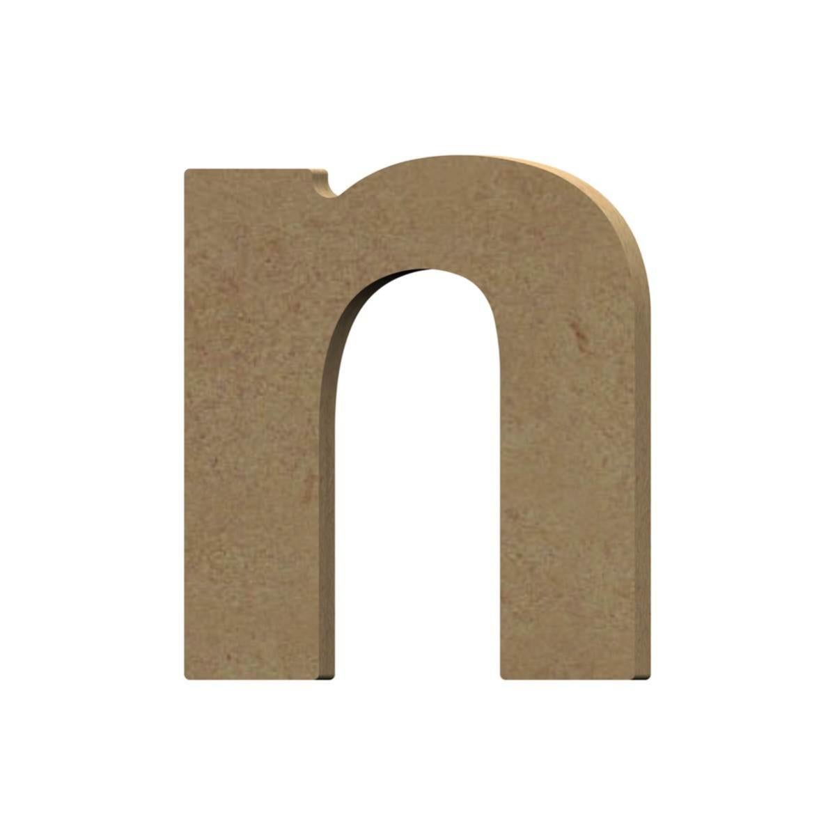 Lettre n minuscule mdf 9cm | Leroy Merlin
